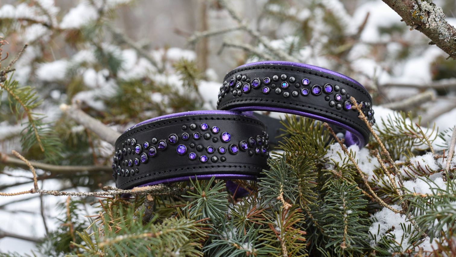 Limited Edition Leather Dog Collars | Made In Canada – Fusion By Design ...