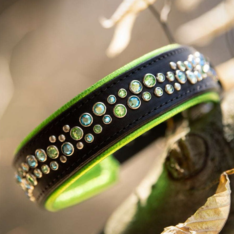 Designer Leather Dog Collars and Leashes - FusionByDesignCollars ...